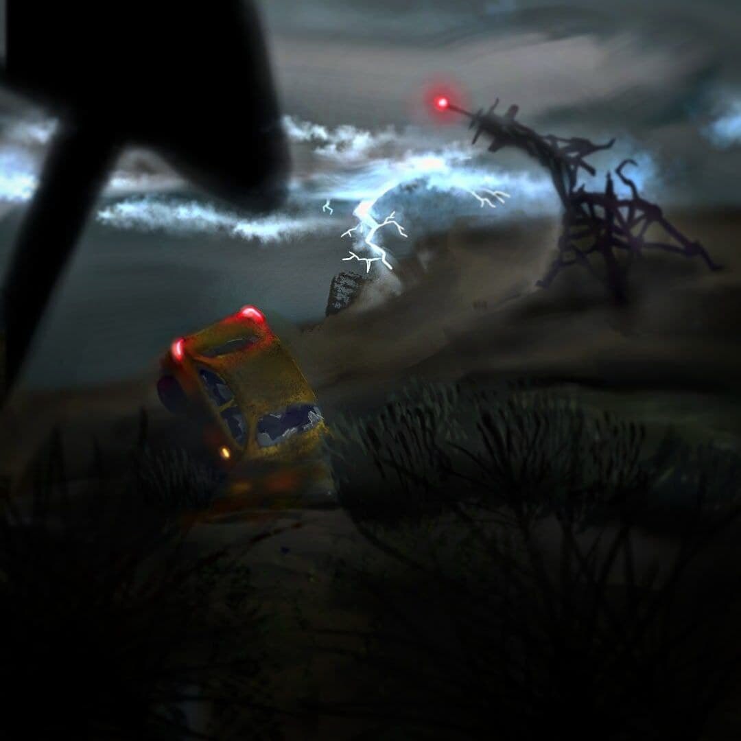 ArtStation - Car in swamp