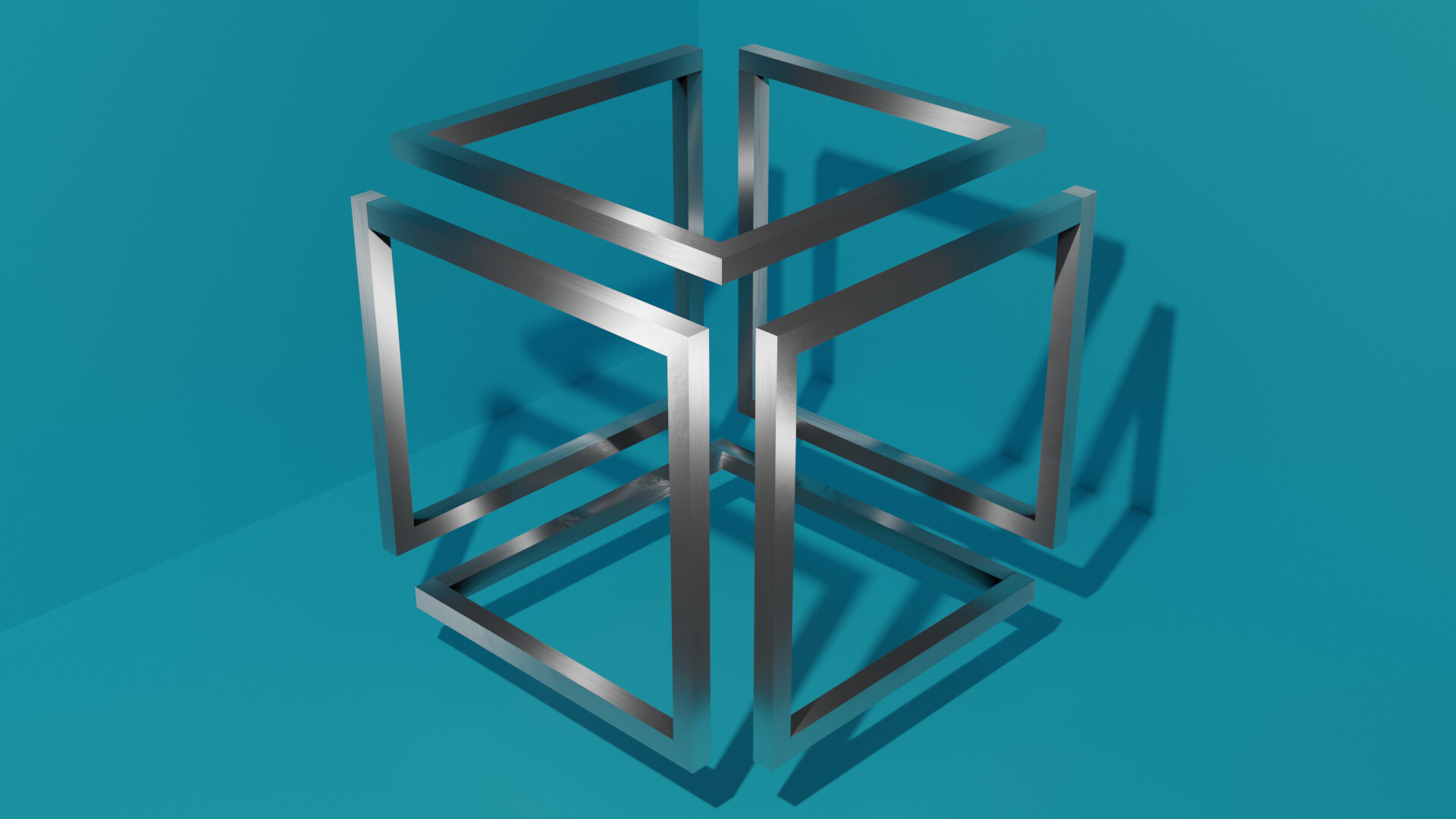 ArtStation - Metal Optical Illusion