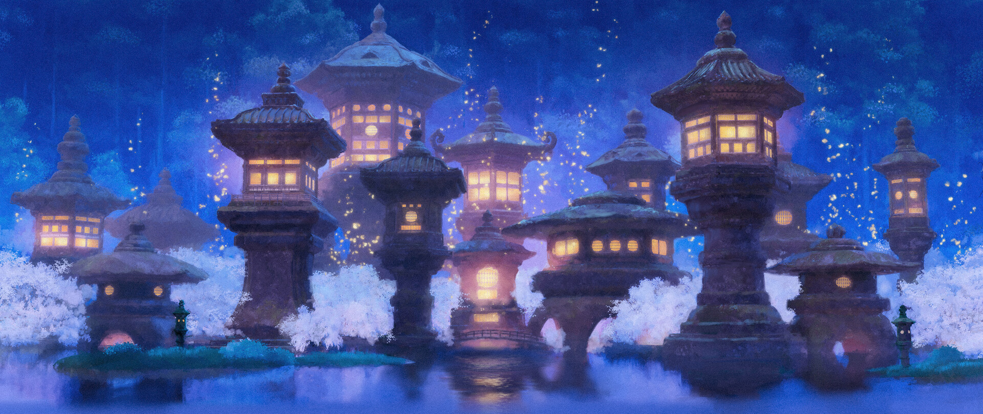 ArtStation - Lantern Village