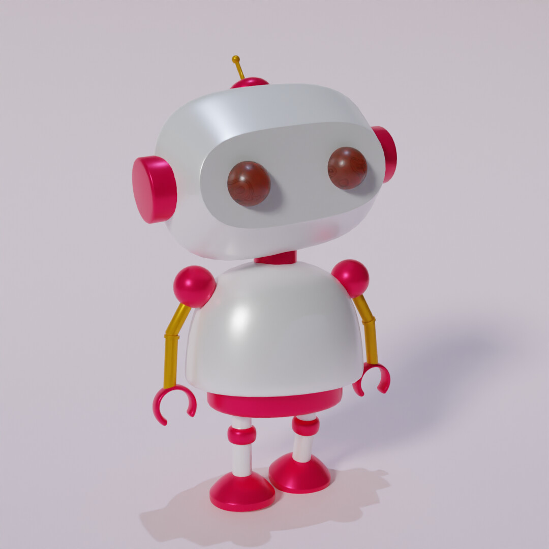 ArtStation - Ai robot 3D model