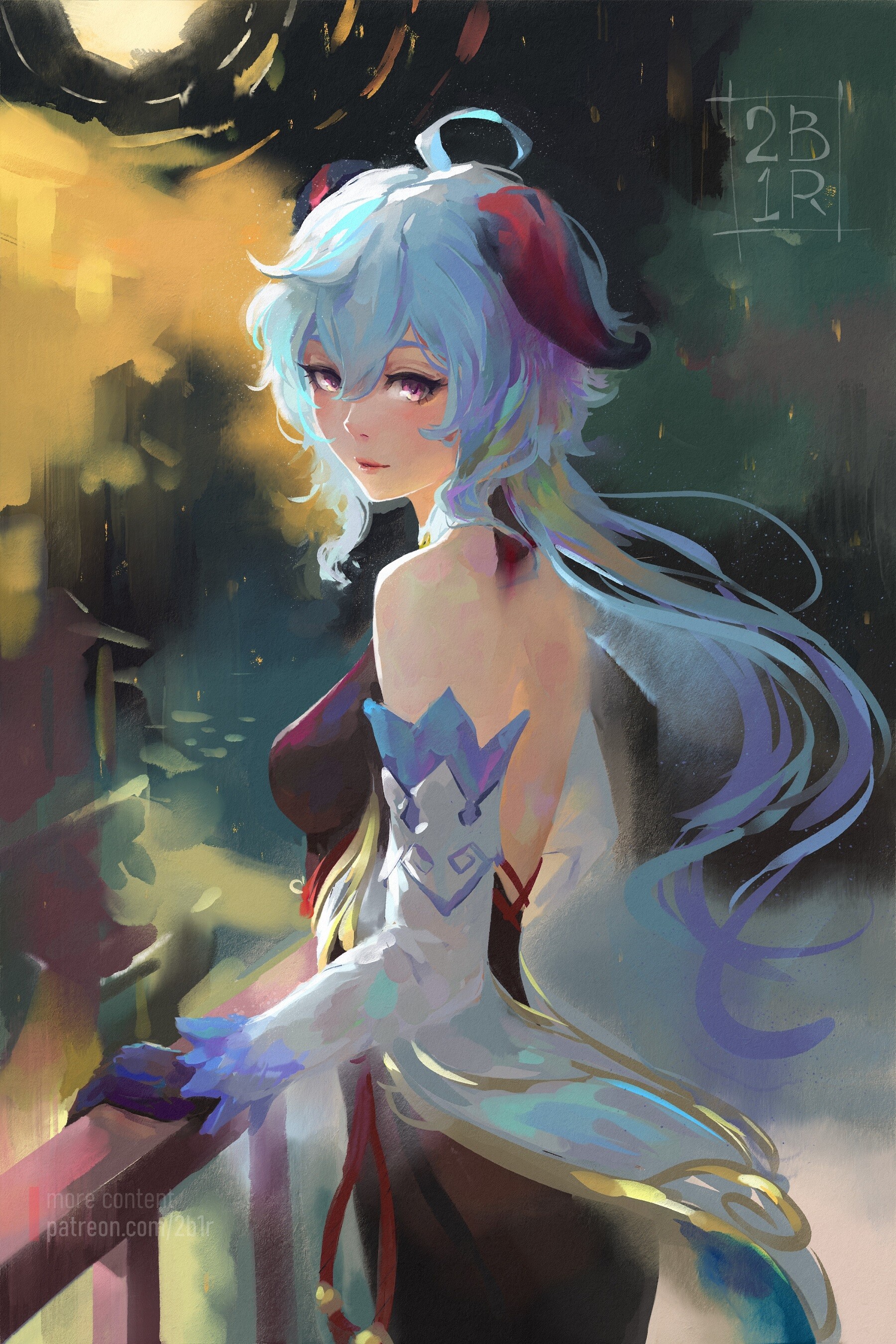 ArtStation - Ganyu, Overtime