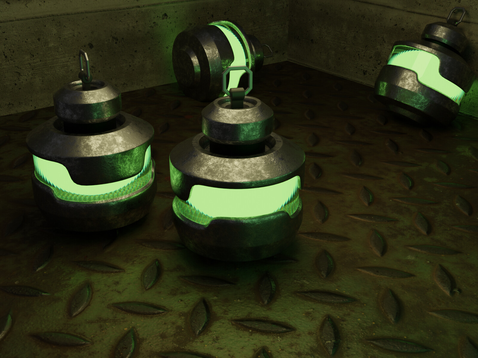 ArtStation - Toxic Fume Grenade