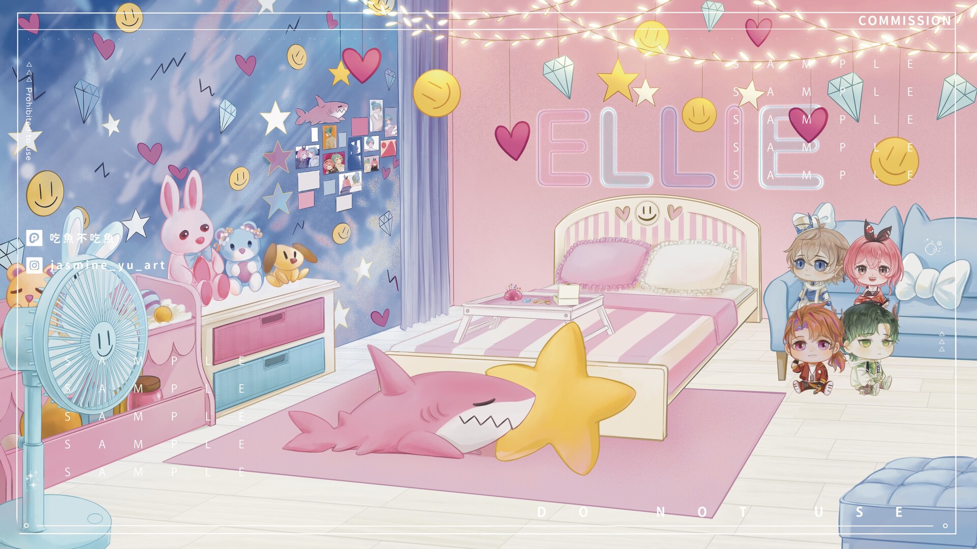 ArtStation - Vtuber房間圖