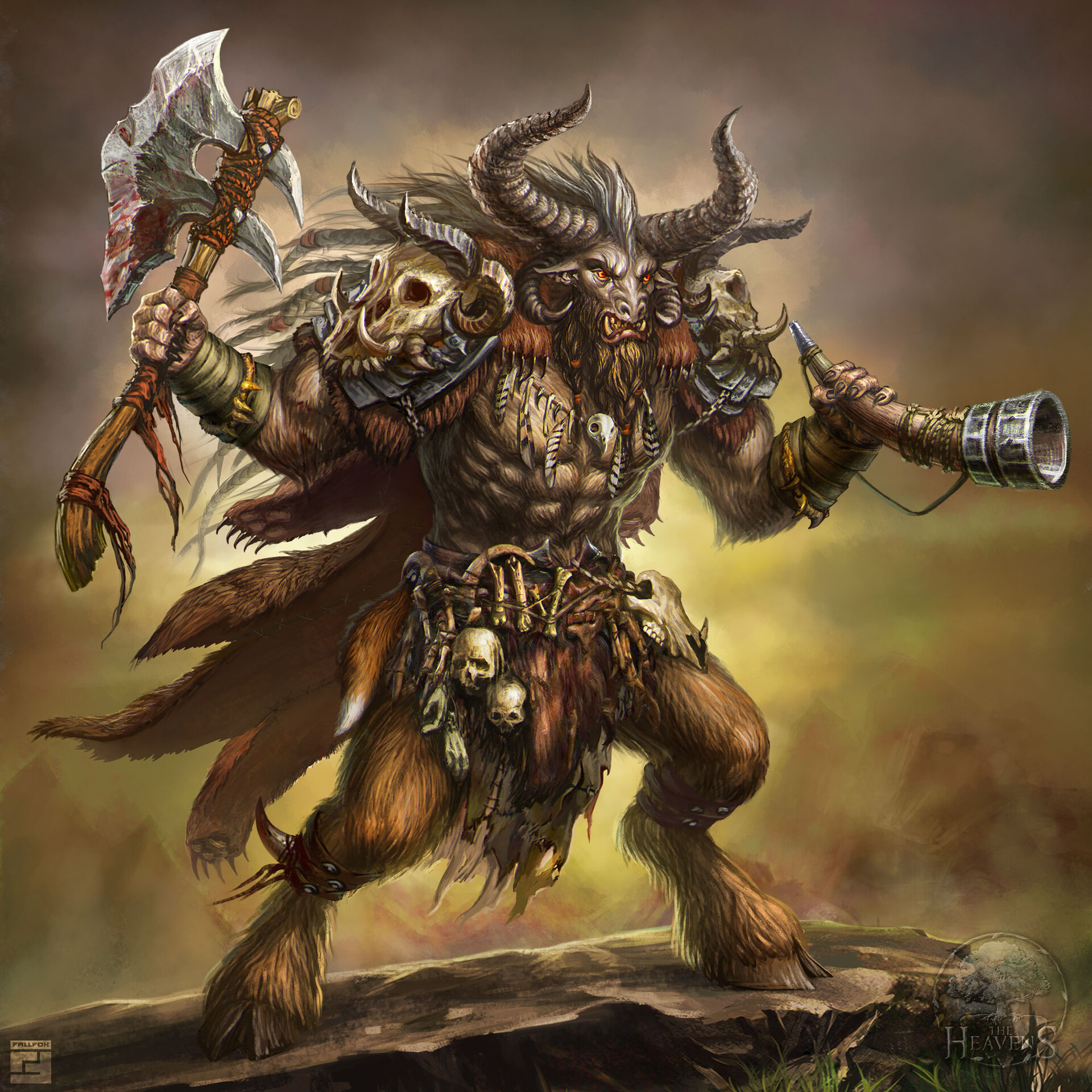 ArtStation - Beast warlord