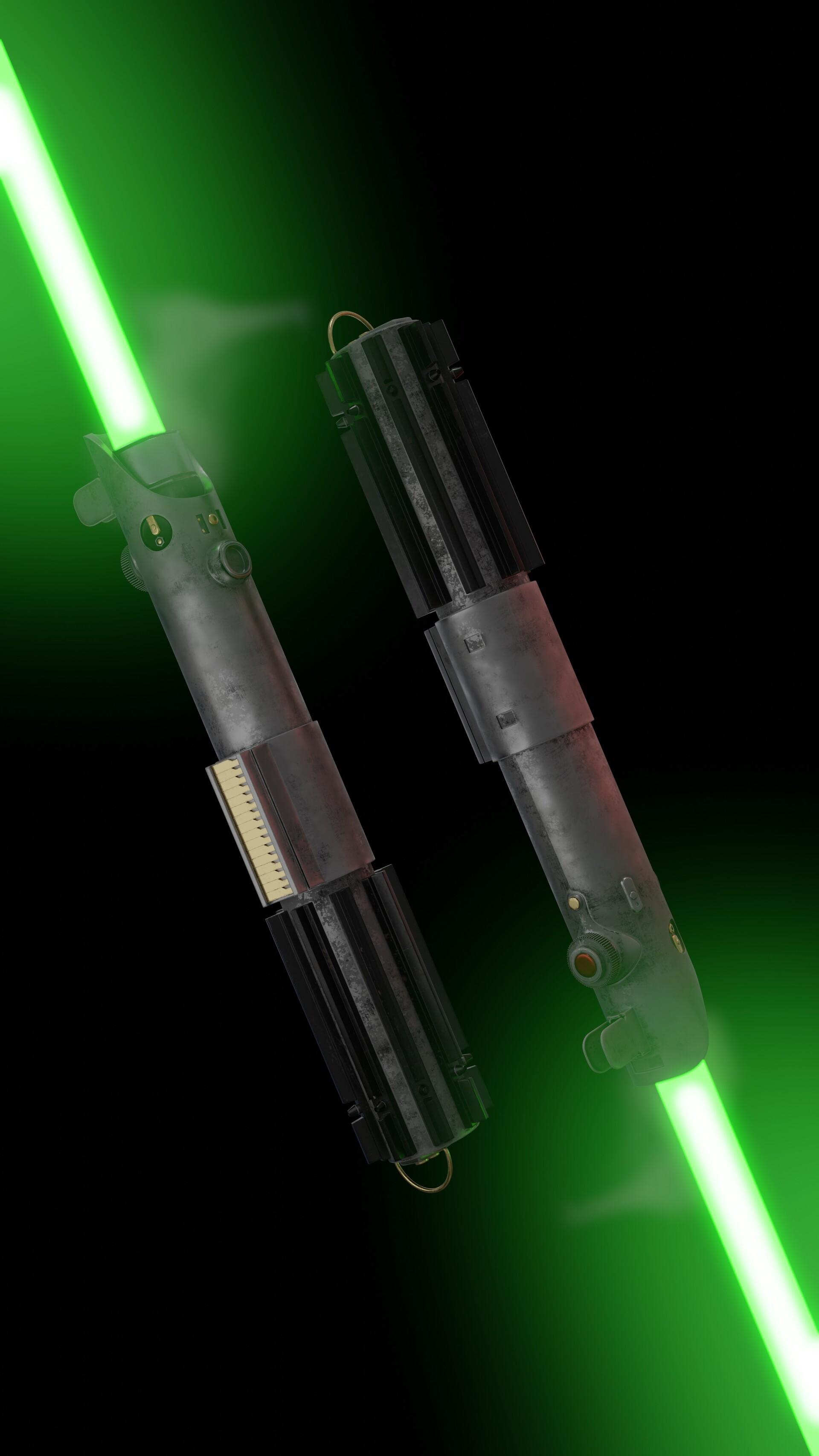 ArtStation - Luke Skywalker's Lightsaber