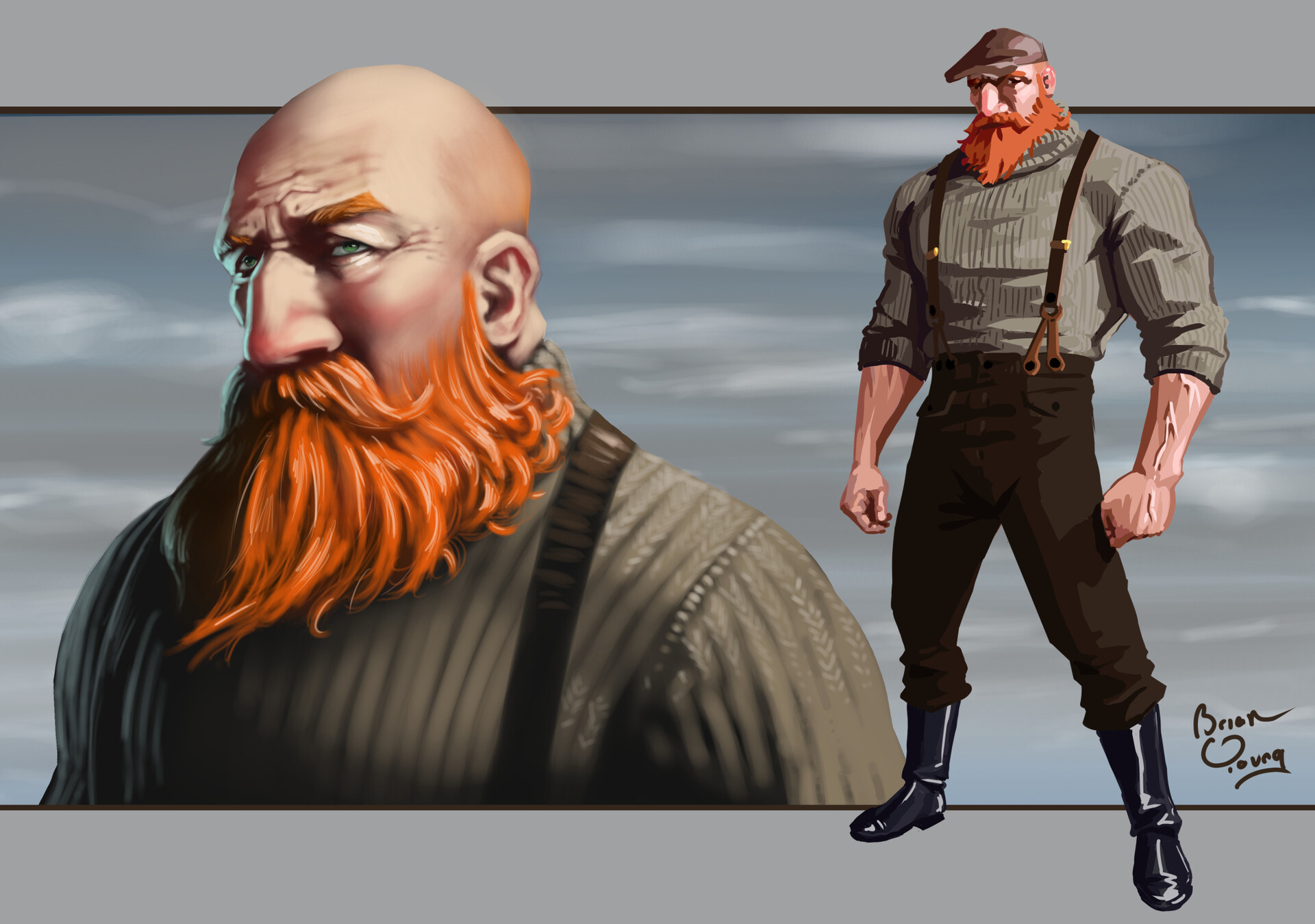 ArtStation - Stoic Sailor