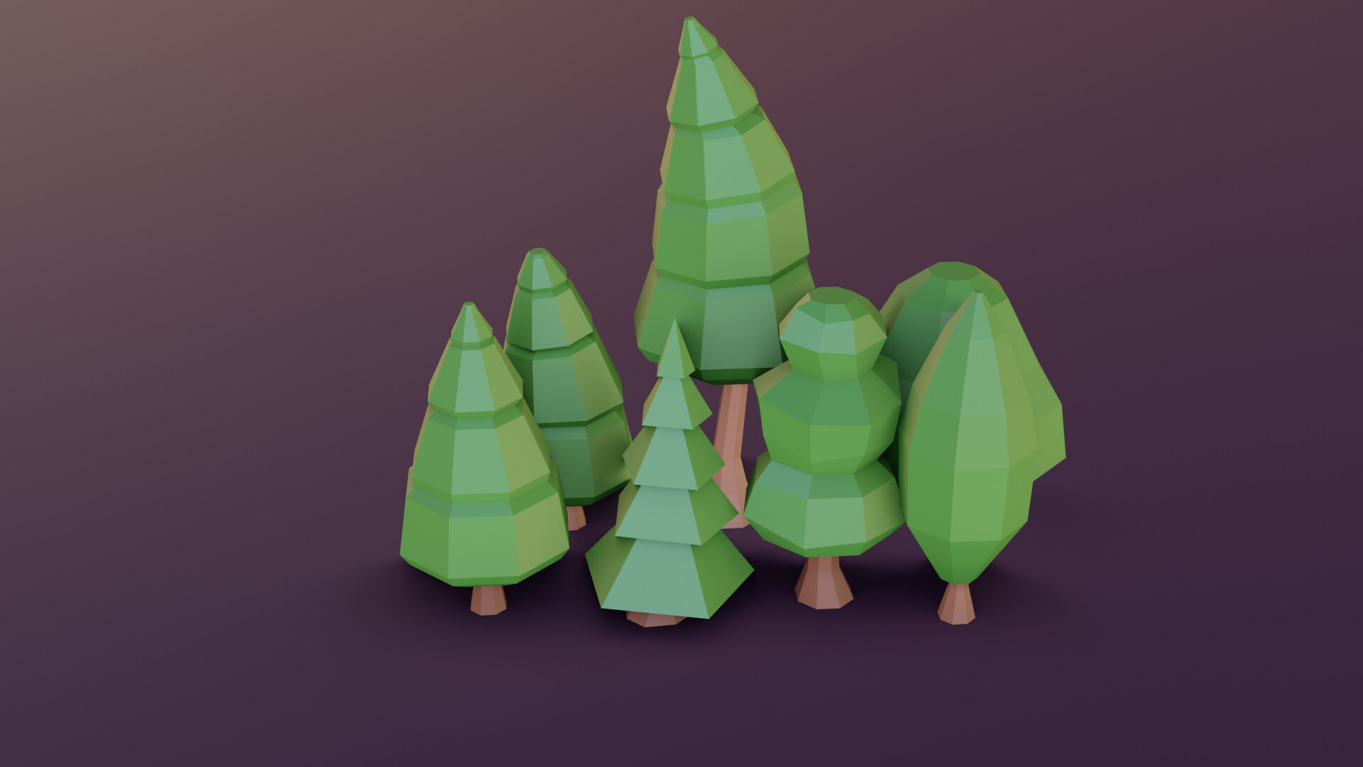 ArtStation - Tree pack