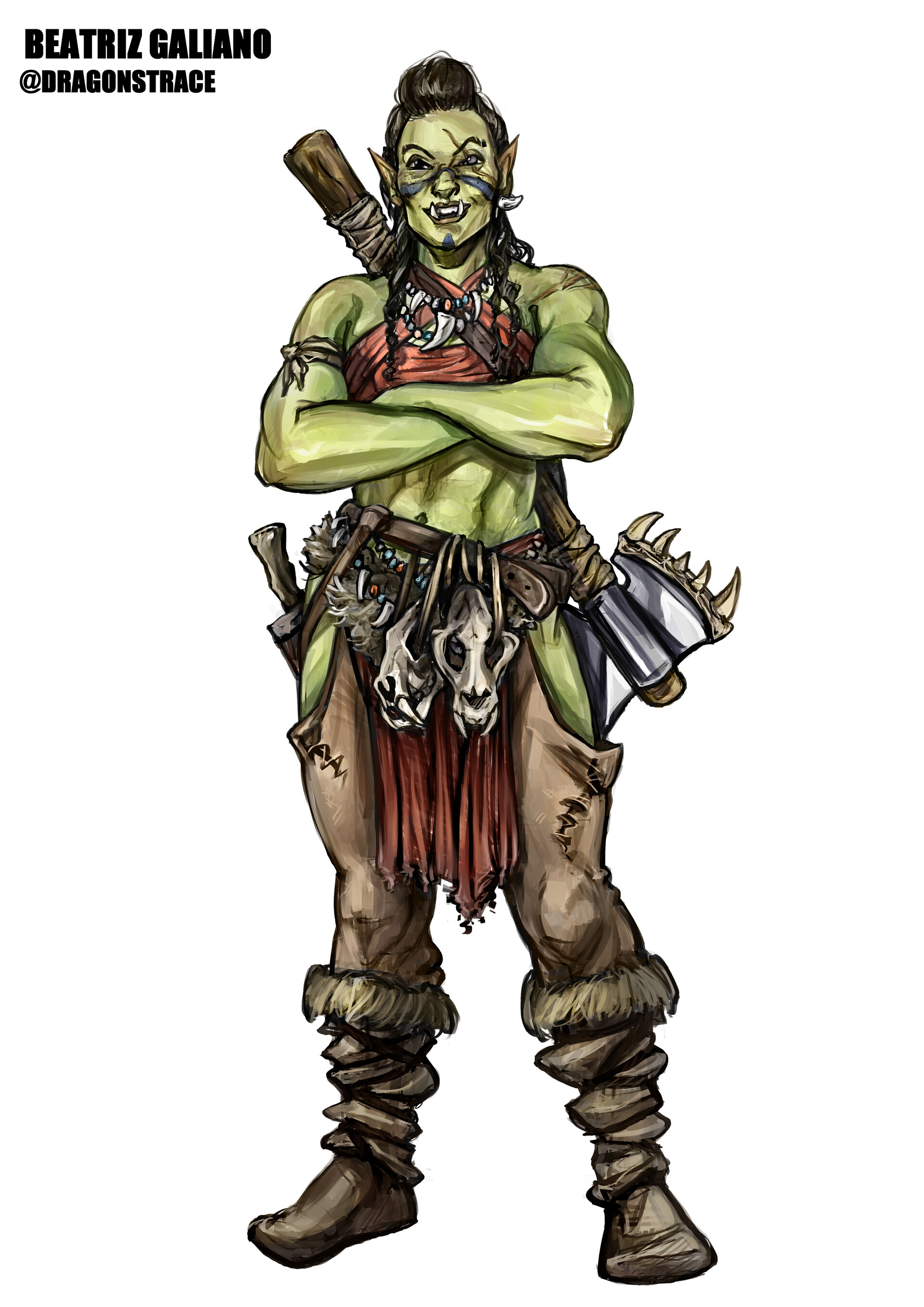 ArtStation - Half orc