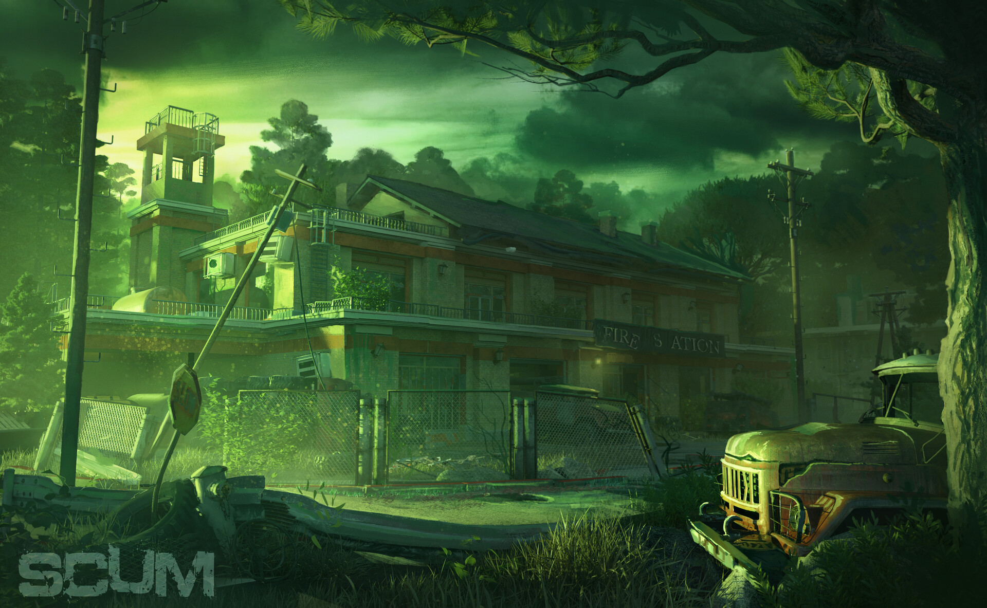 ArtStation - Fire station