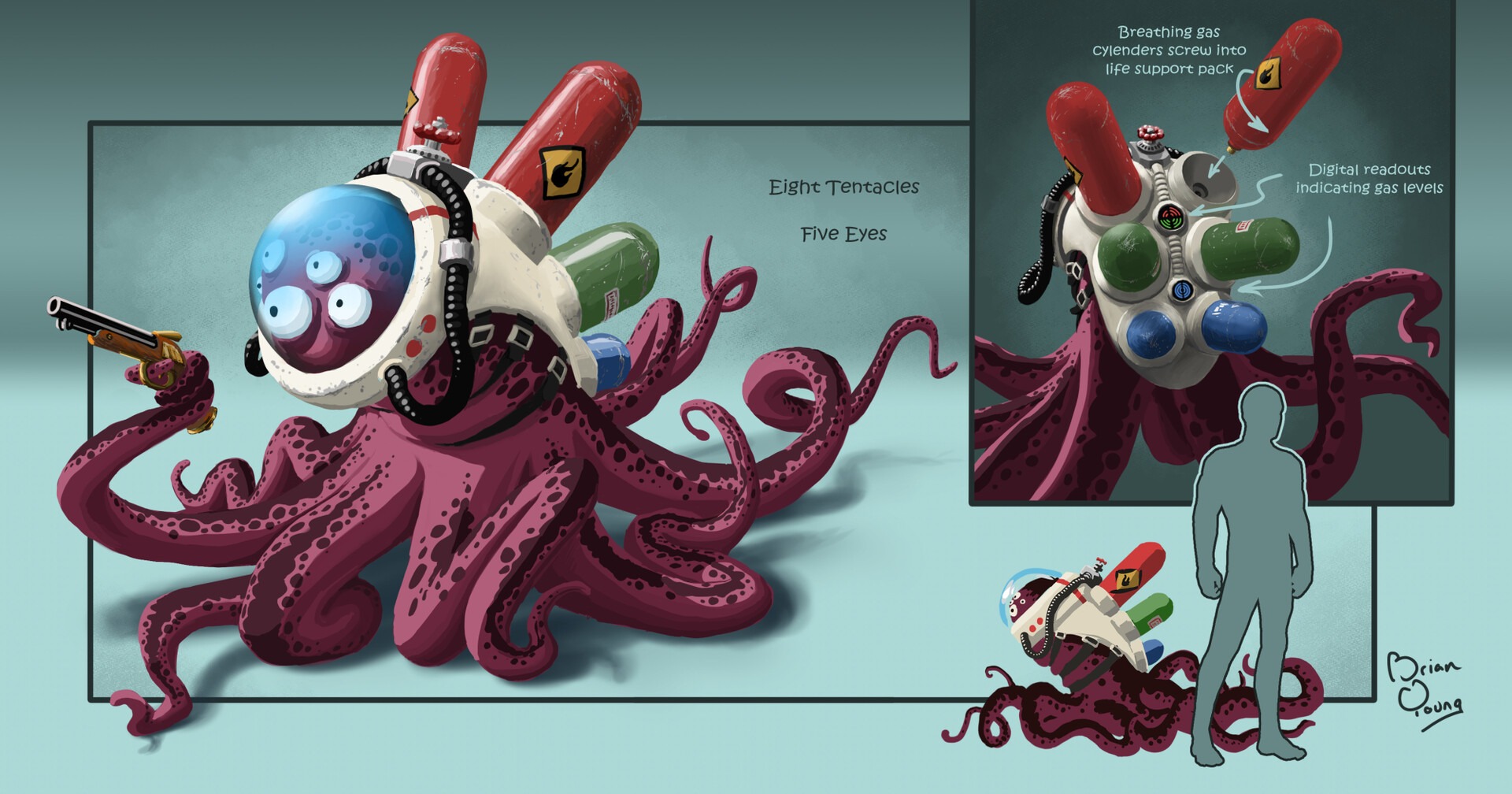 ArtStation - Space Squid