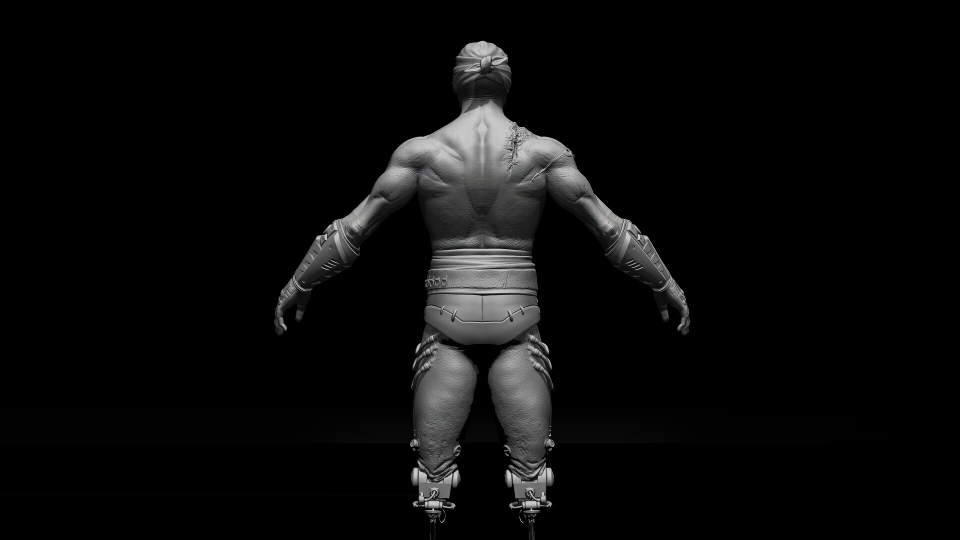 ArtStation - 3d character - mercenary