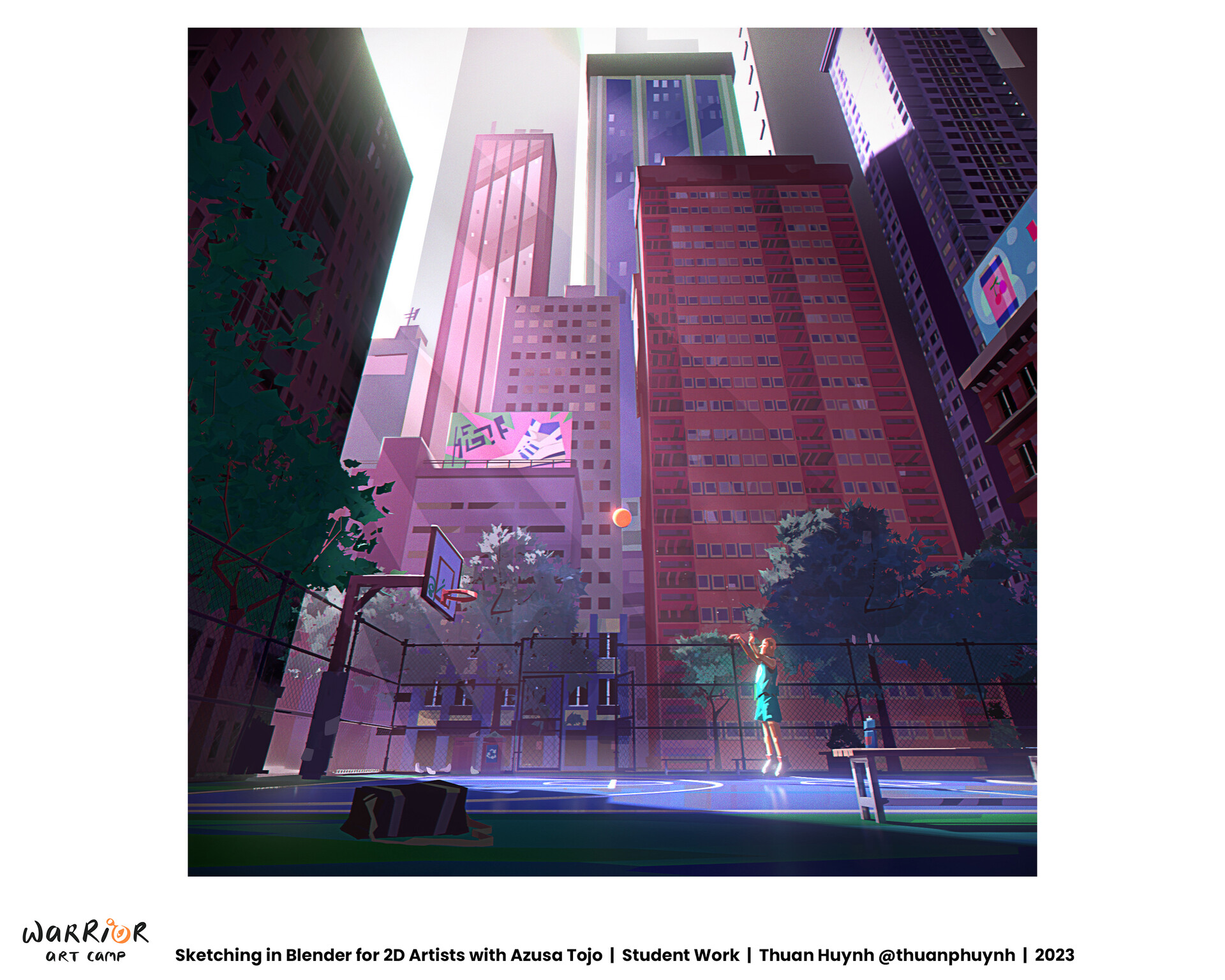 ArtStation - Thuan Huynh | Sketching in Blender for 2D Artists with ...