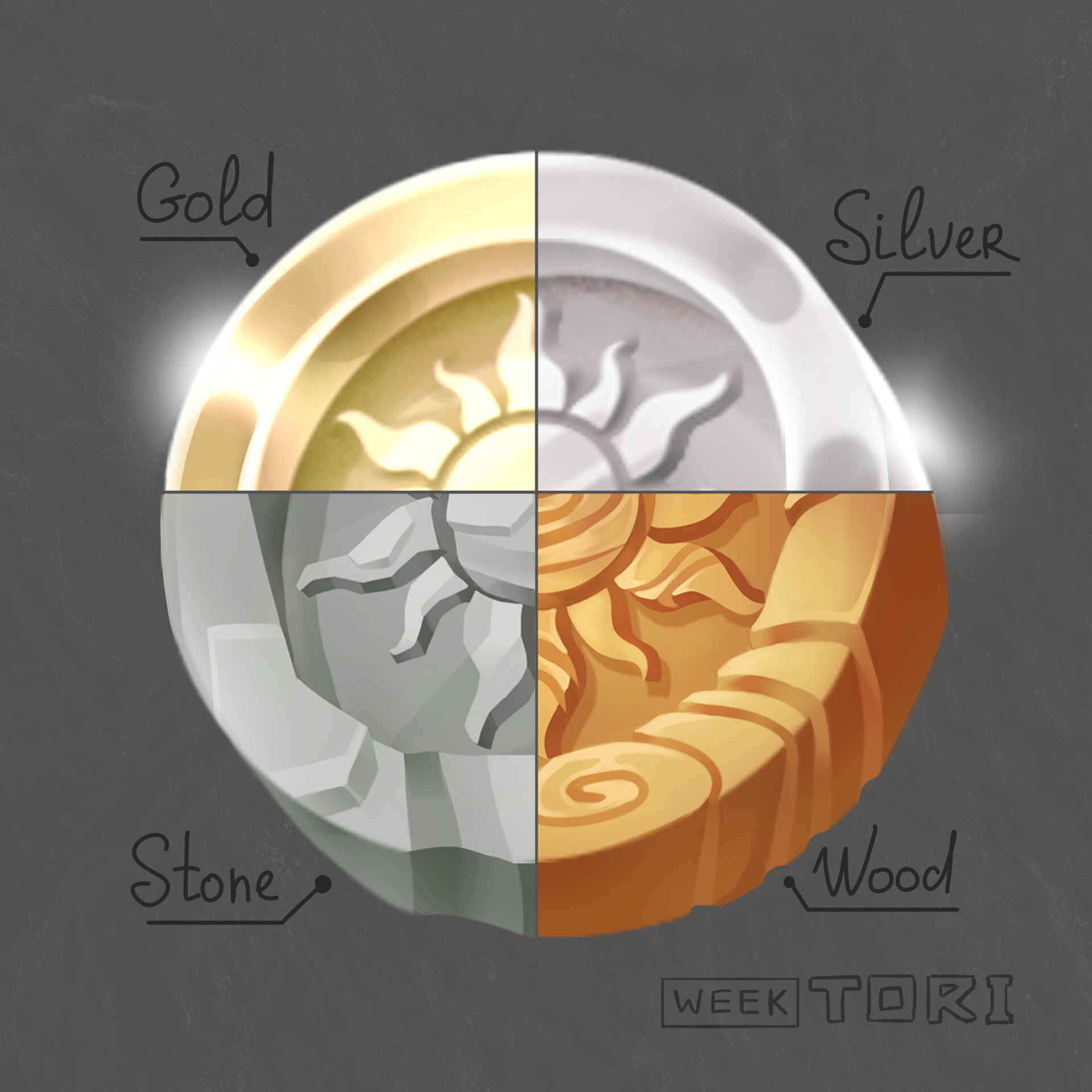 ArtStation - Medallions