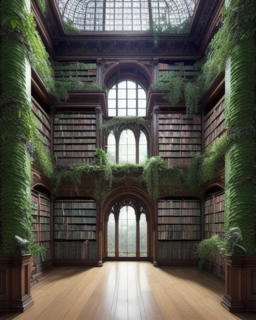 ArtStation - The Green Libraries