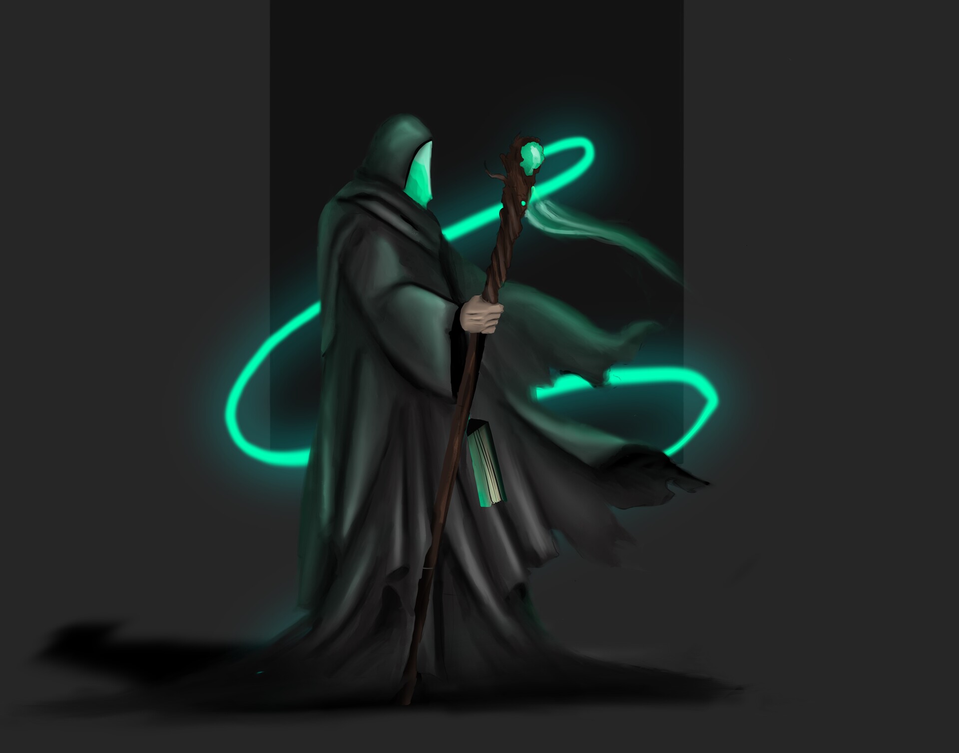 ArtStation - Grimble Hawk - Cursed Mage