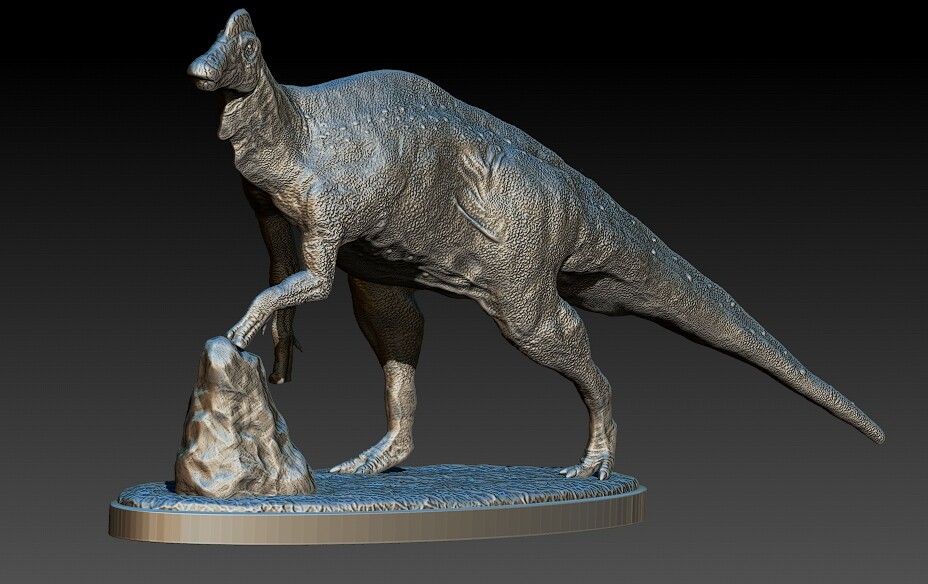 ArtStation - Hypacrosaurus stebingeri