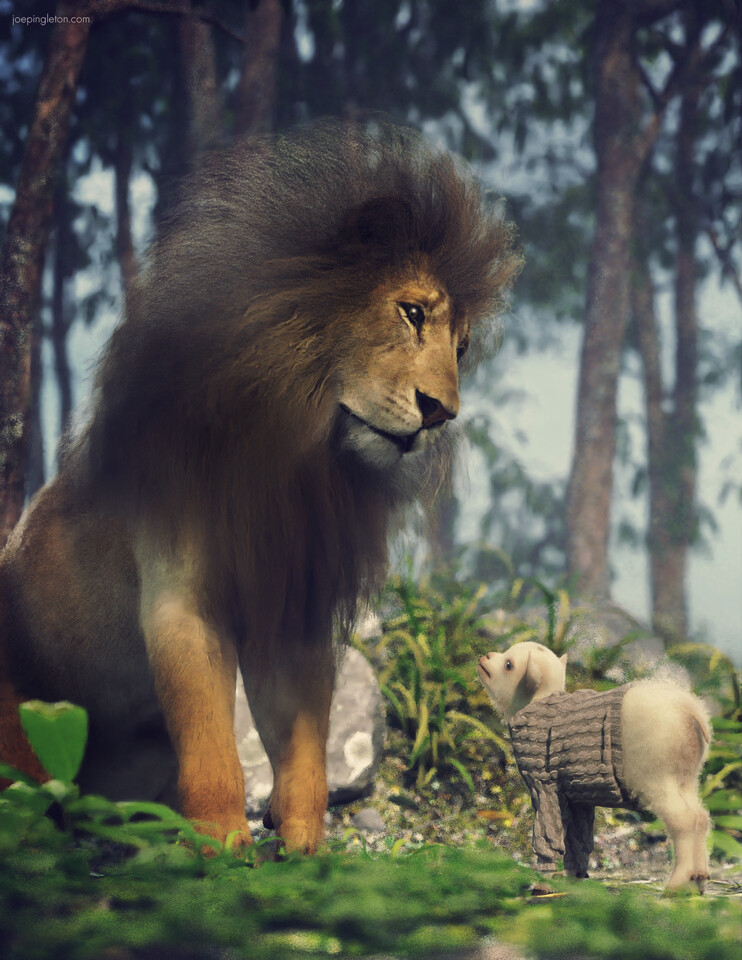 ArtStation - In like a lion, out like a lamb