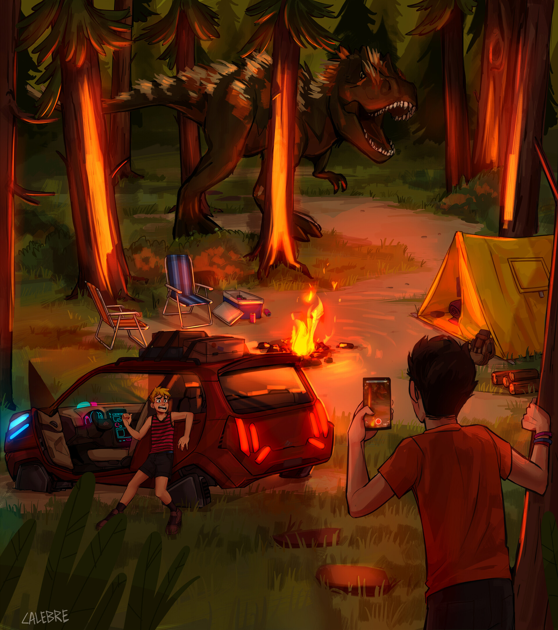 ArtStation - camping