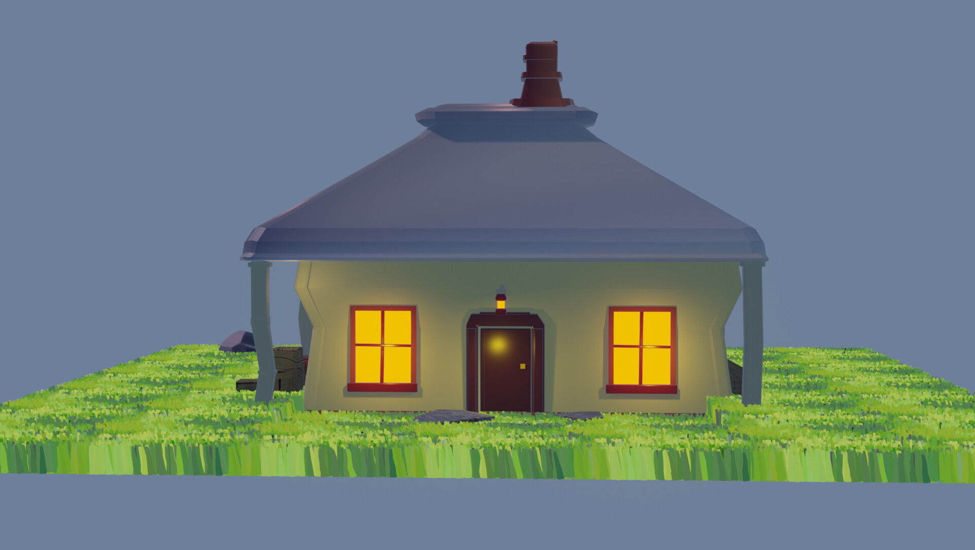 ArtStation - 3D House