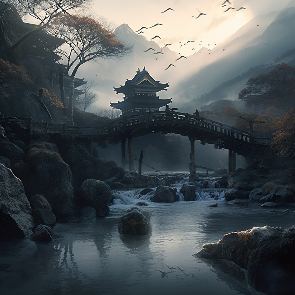 ArtStation - New Japanese Shrines & Temples By Nephilim Dro'Beats