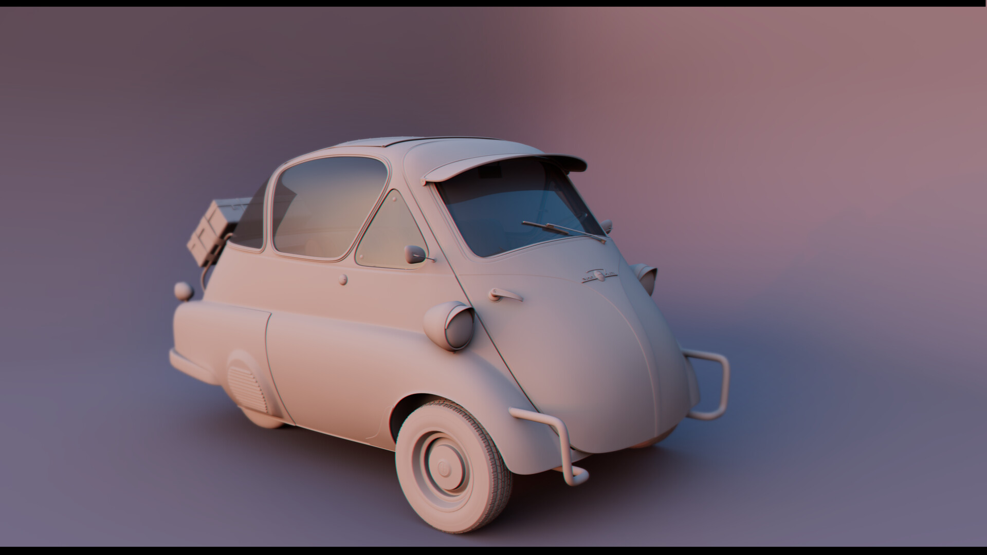 ArtStation - BMW ISETTA