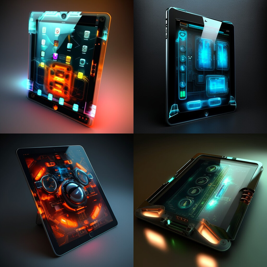 ArtStation - Futuristic IPad