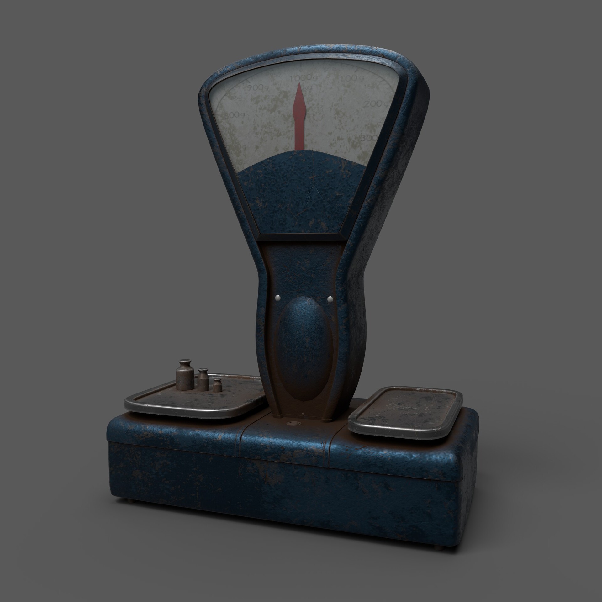 ArtStation - OLD WEIGHING SCALE