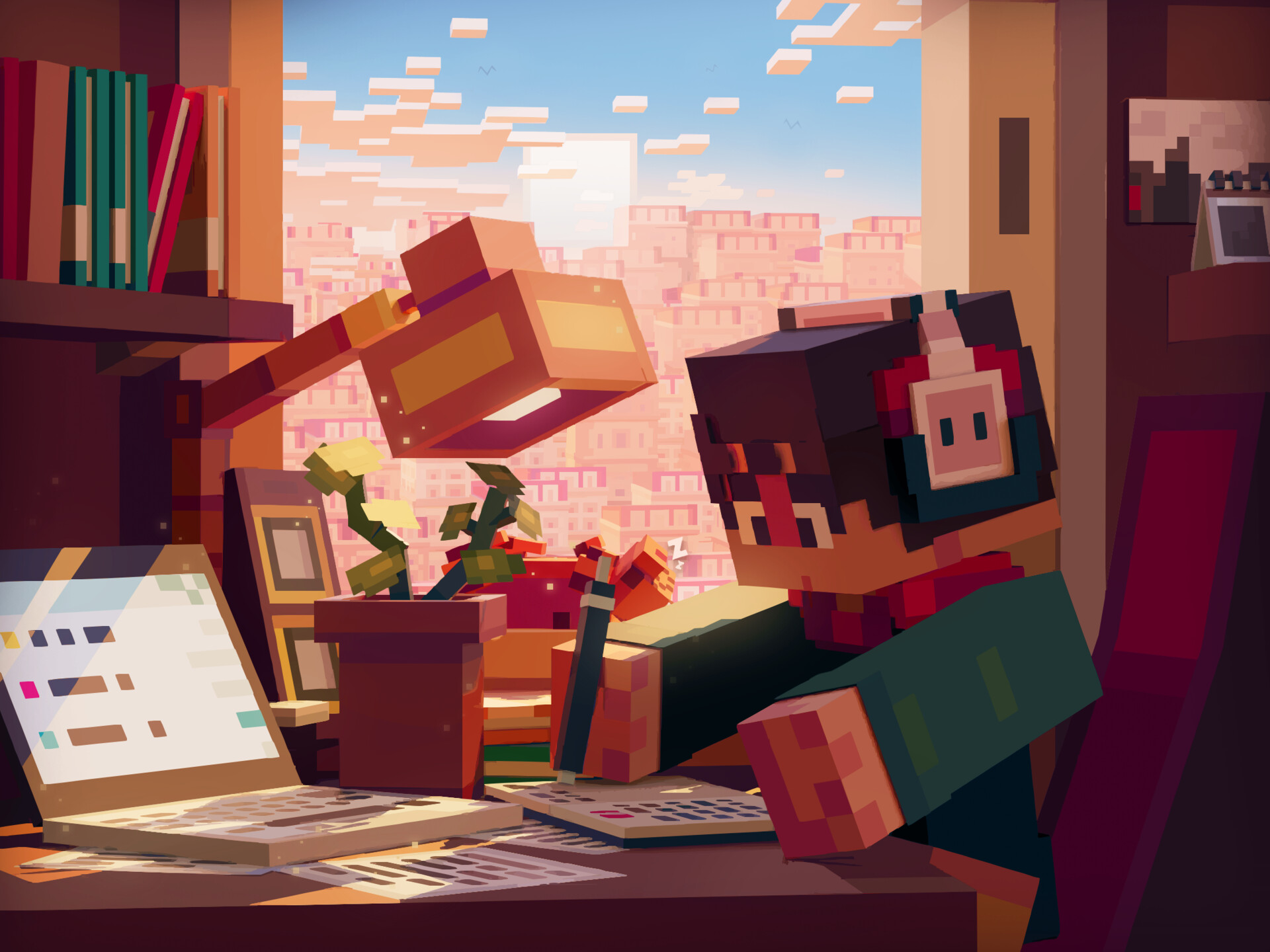 ArtStation - Lofi Girl / Minecraft