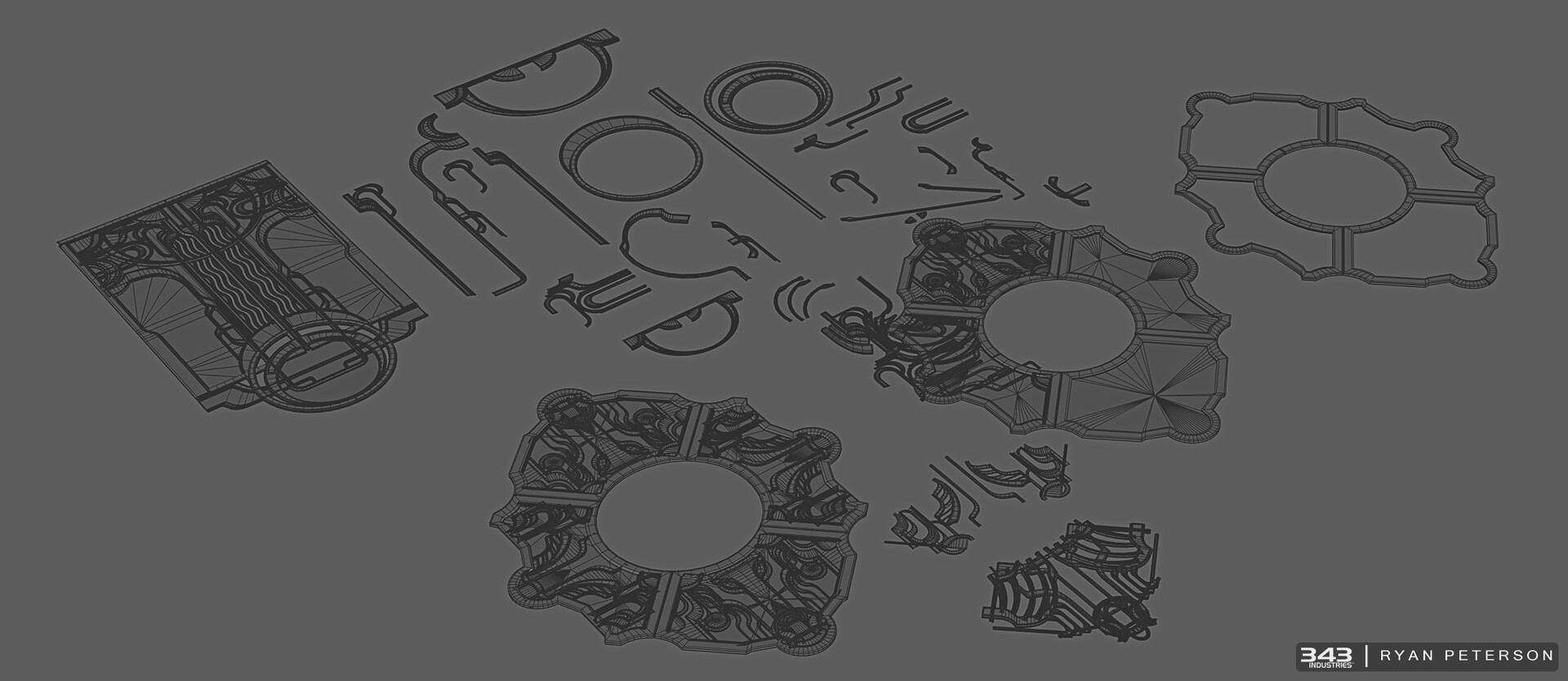 Ryan Peterson - Halo 5 - Mercy Assets