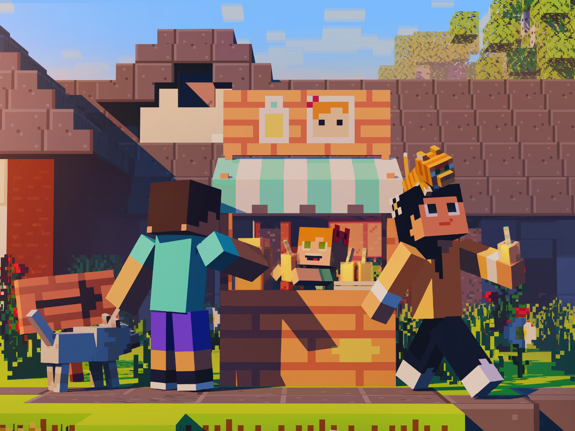Artstation Lemonade Stand Minecraft