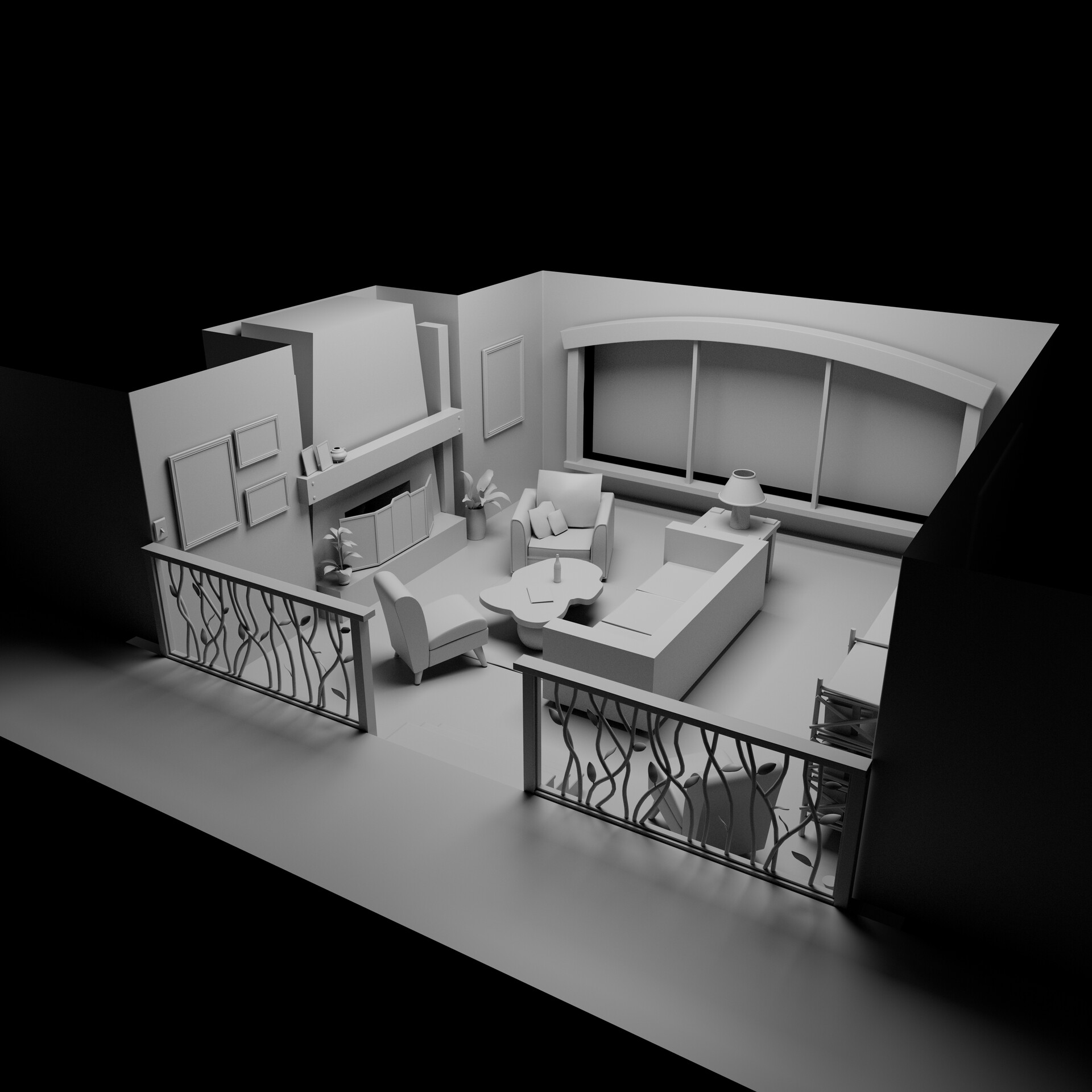 ArtStation - Interior_model