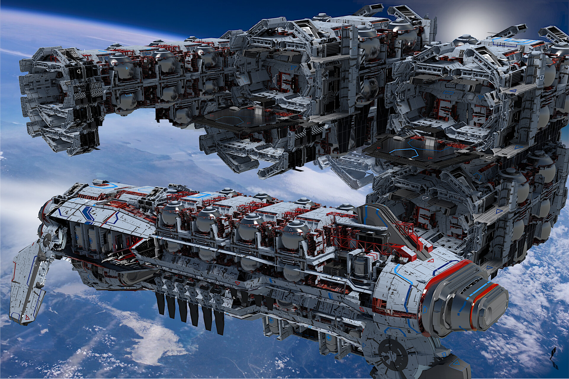 ArtStation - NSC 2544 Space refueling