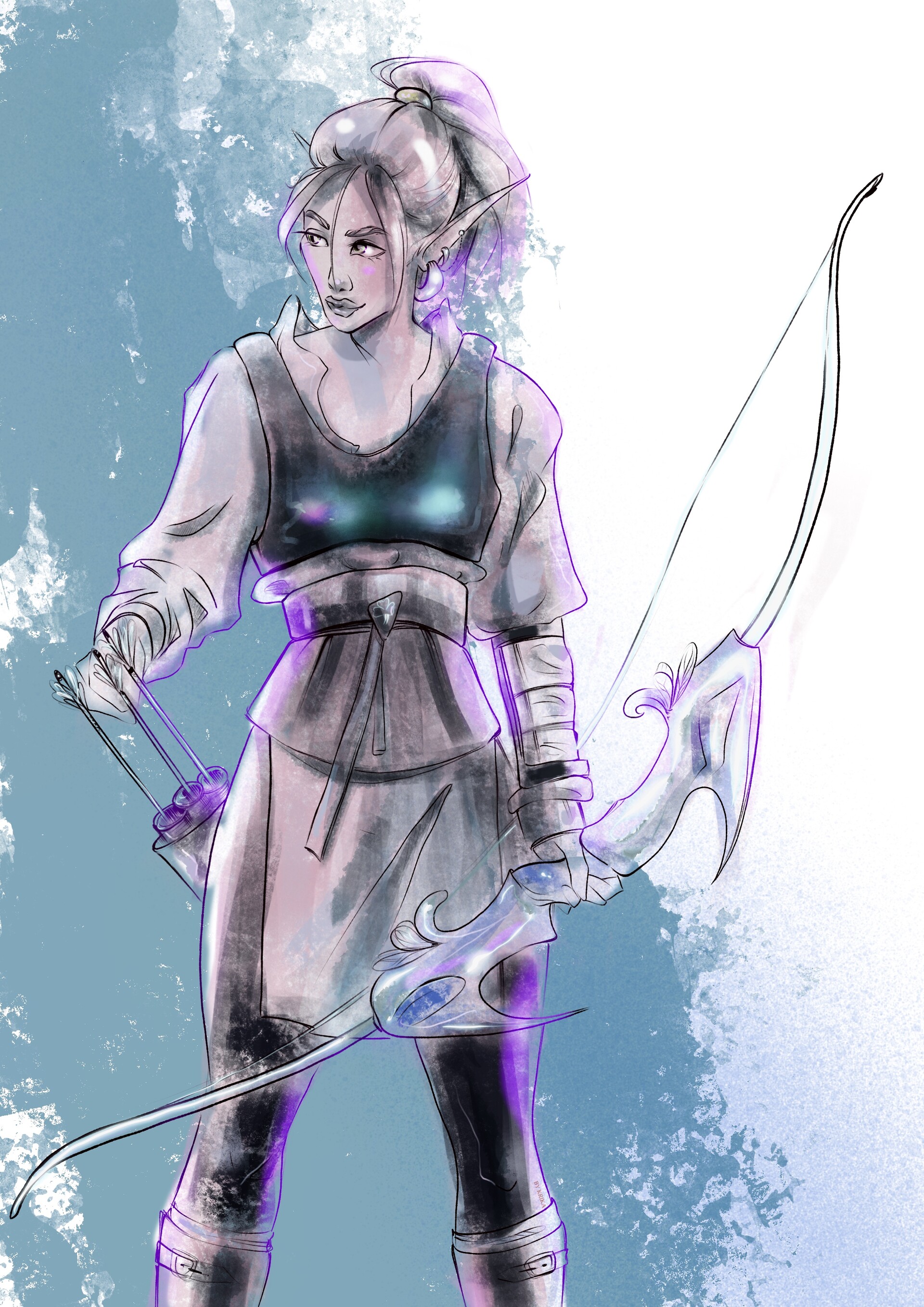 ArtStation - Sketch archer