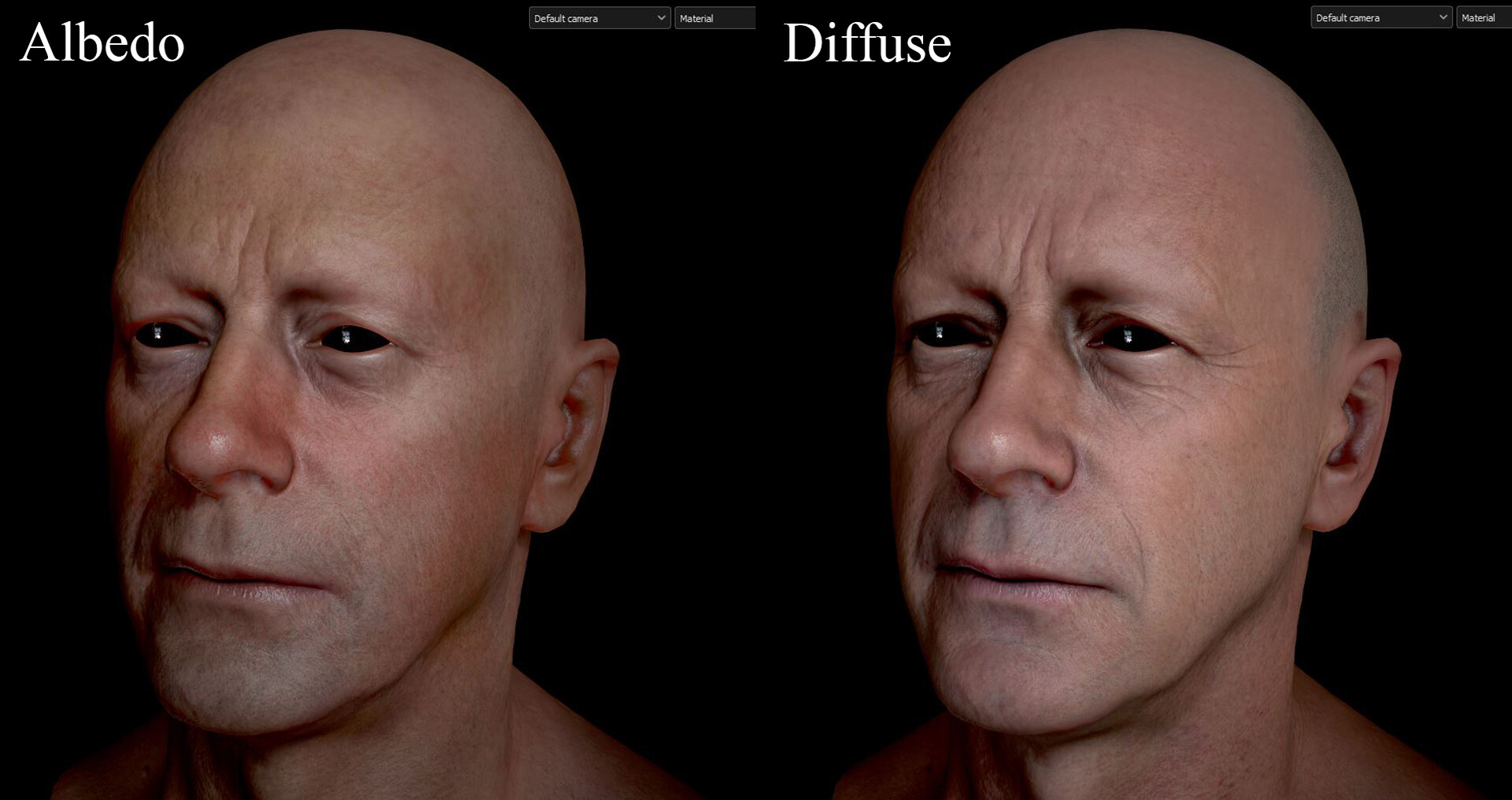 Takavach Rafizadeh - Realistic human skin Albedo