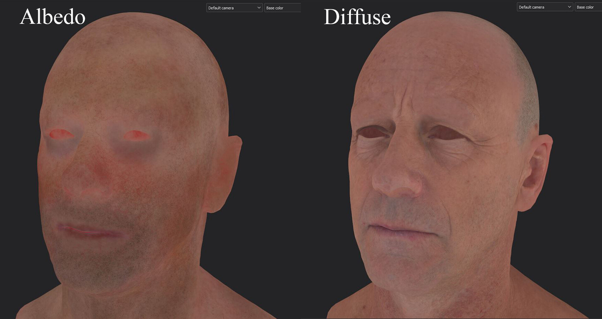 Takavach Rafizadeh - Realistic human skin Albedo