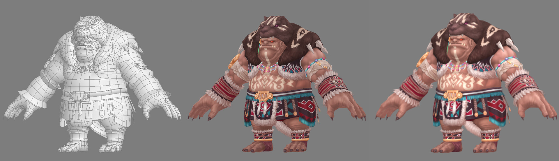 ArtStation - 3D game monster art