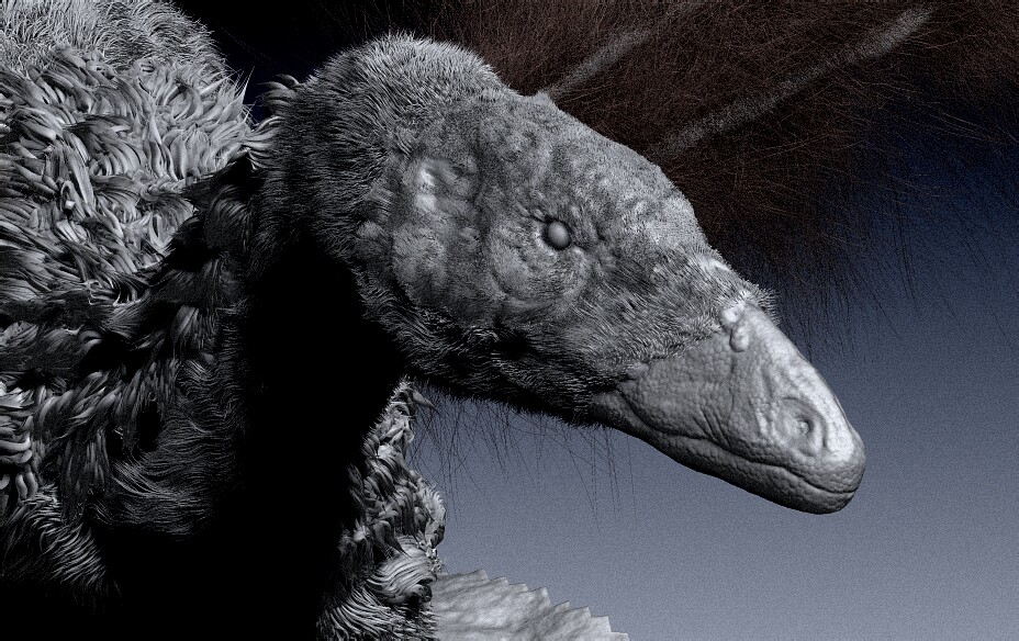 ArtStation - My take on Ubirajara jubatus, an compsognathid from the ...