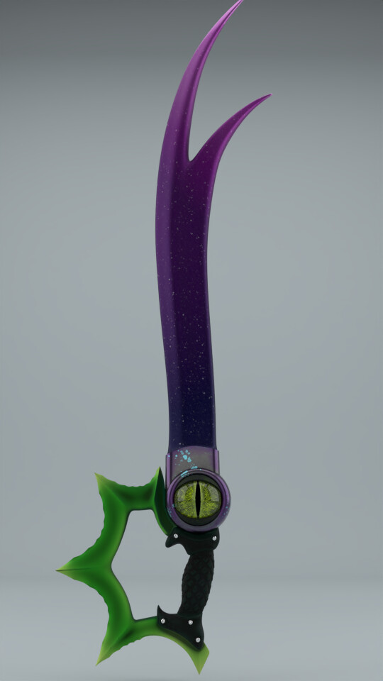 ArtStation - Reptilian Sword