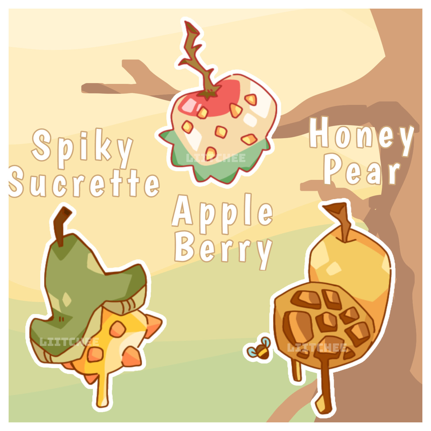 ArtStation - Encyclopedia - Fruits #1