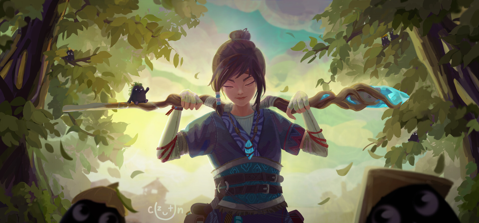 ArtStation - Kena: Bridge of Spirits Fan Art!