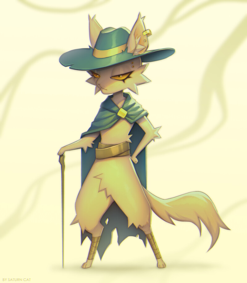 ArtStation - Saturn Cat