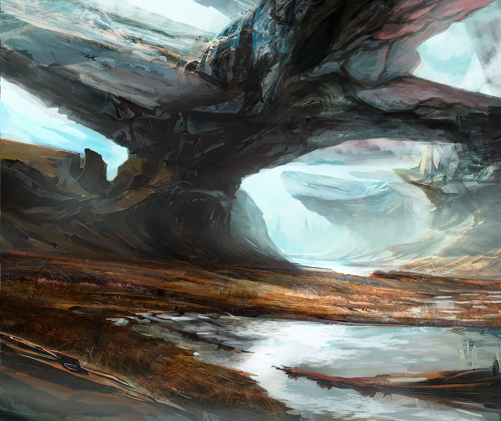 ArtStation - Swamp concept