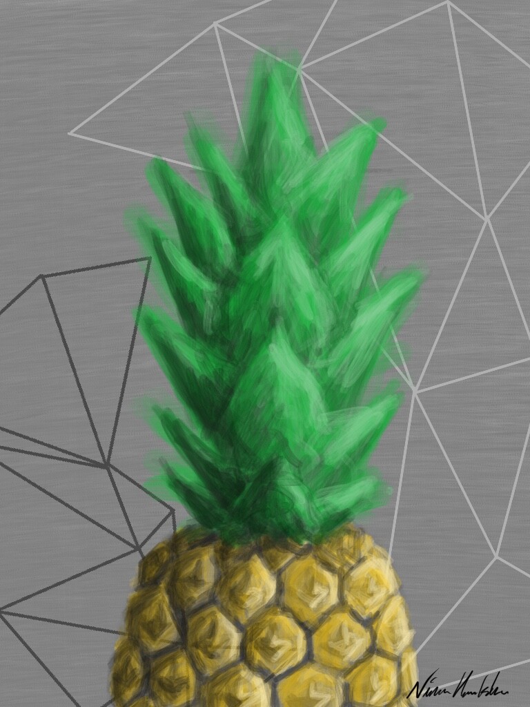 ArtStation - Pineapple Painting