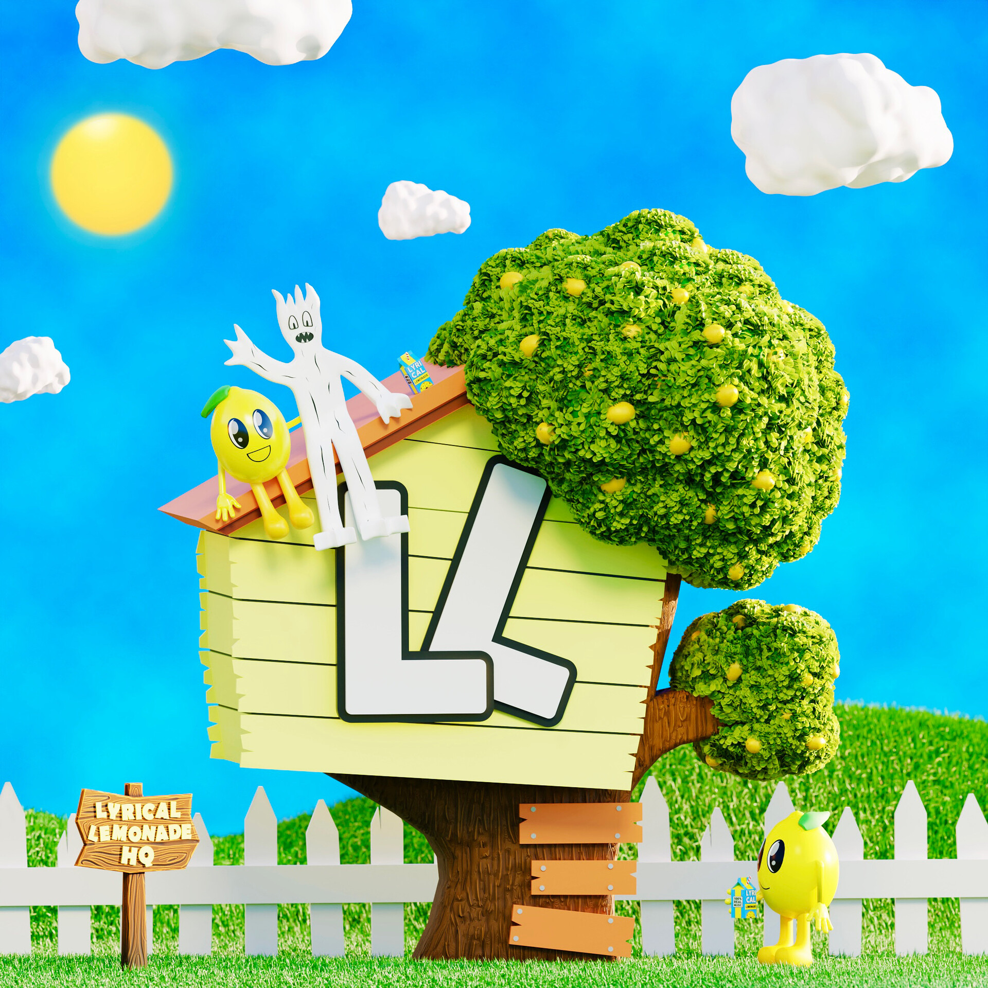 ArtStation - Lyrical Lemonade Tree House
