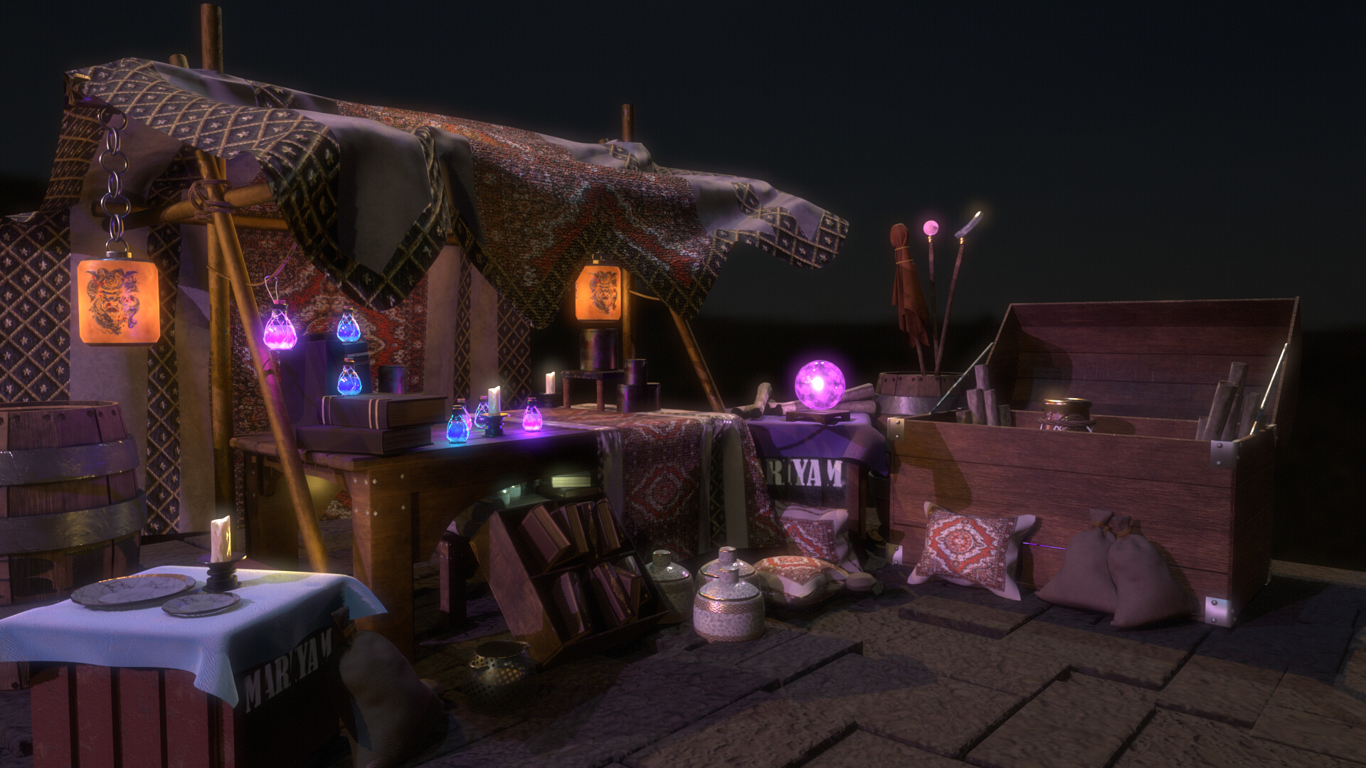 ArtStation - Arabian shop