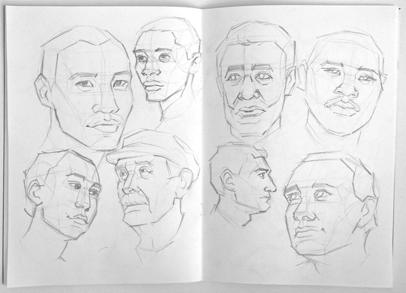 ArtStation - Observational Head Studies