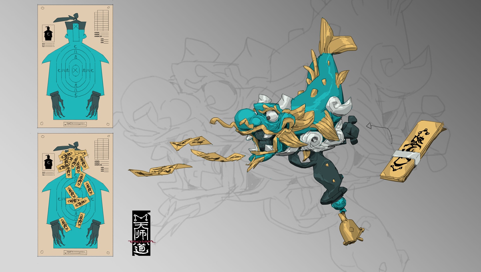 ArtStation - TIANSHITAOISM-Spell gun