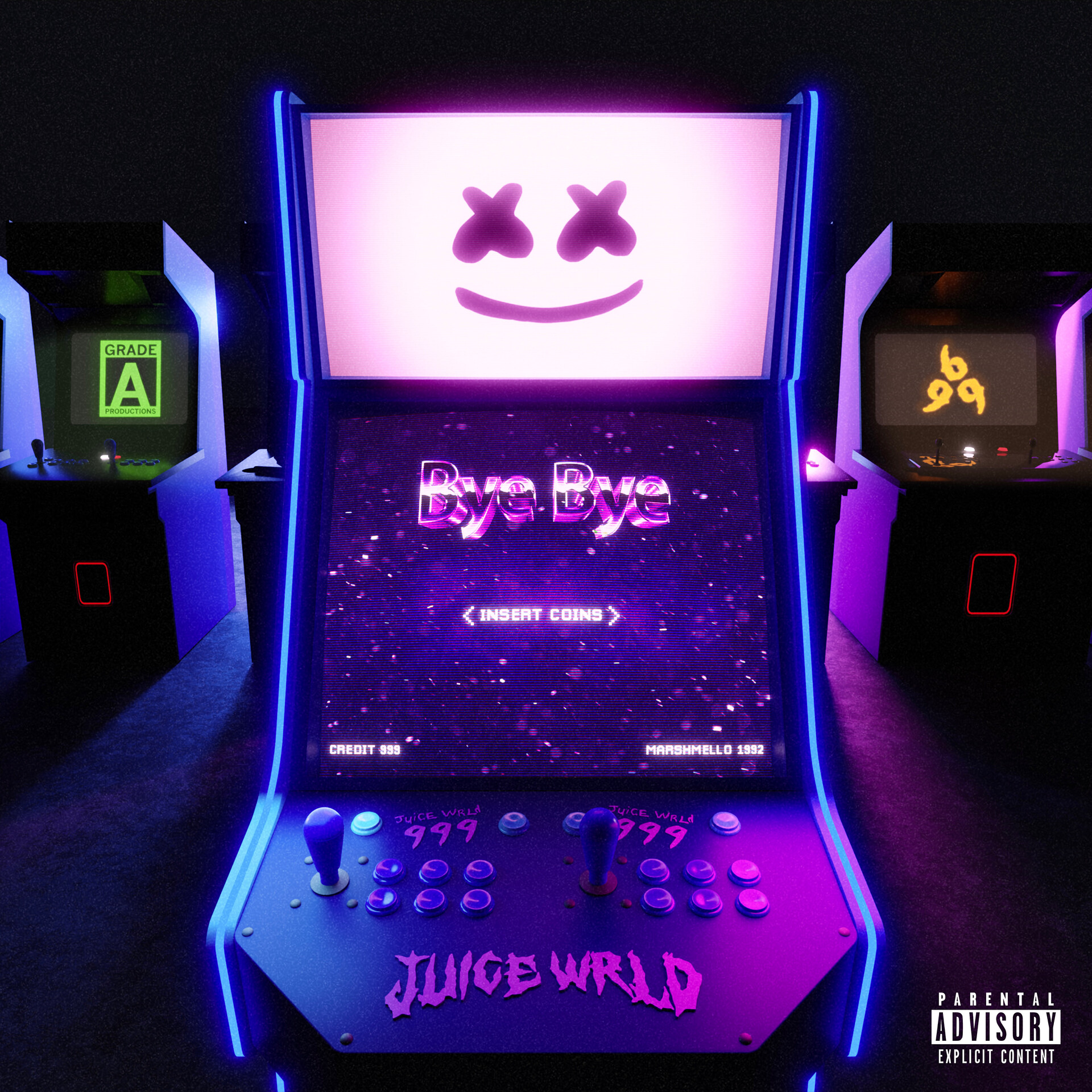 ArtStation - Juice WRLD x Marshmello “Bye Bye”