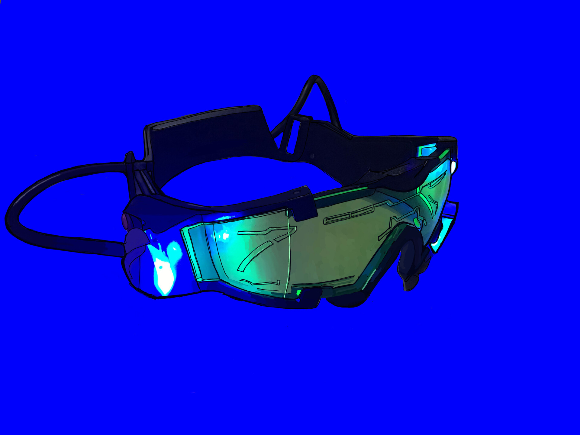 ArtStation - Tactical goggles