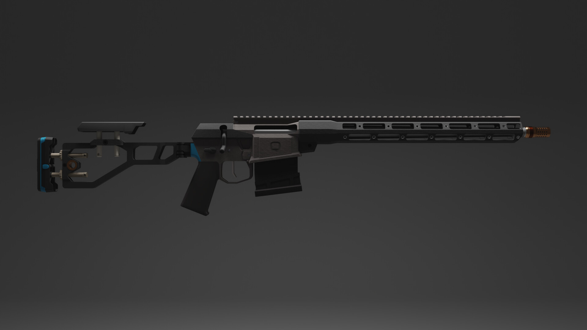 ArtStation - The Fix Bolt rifle